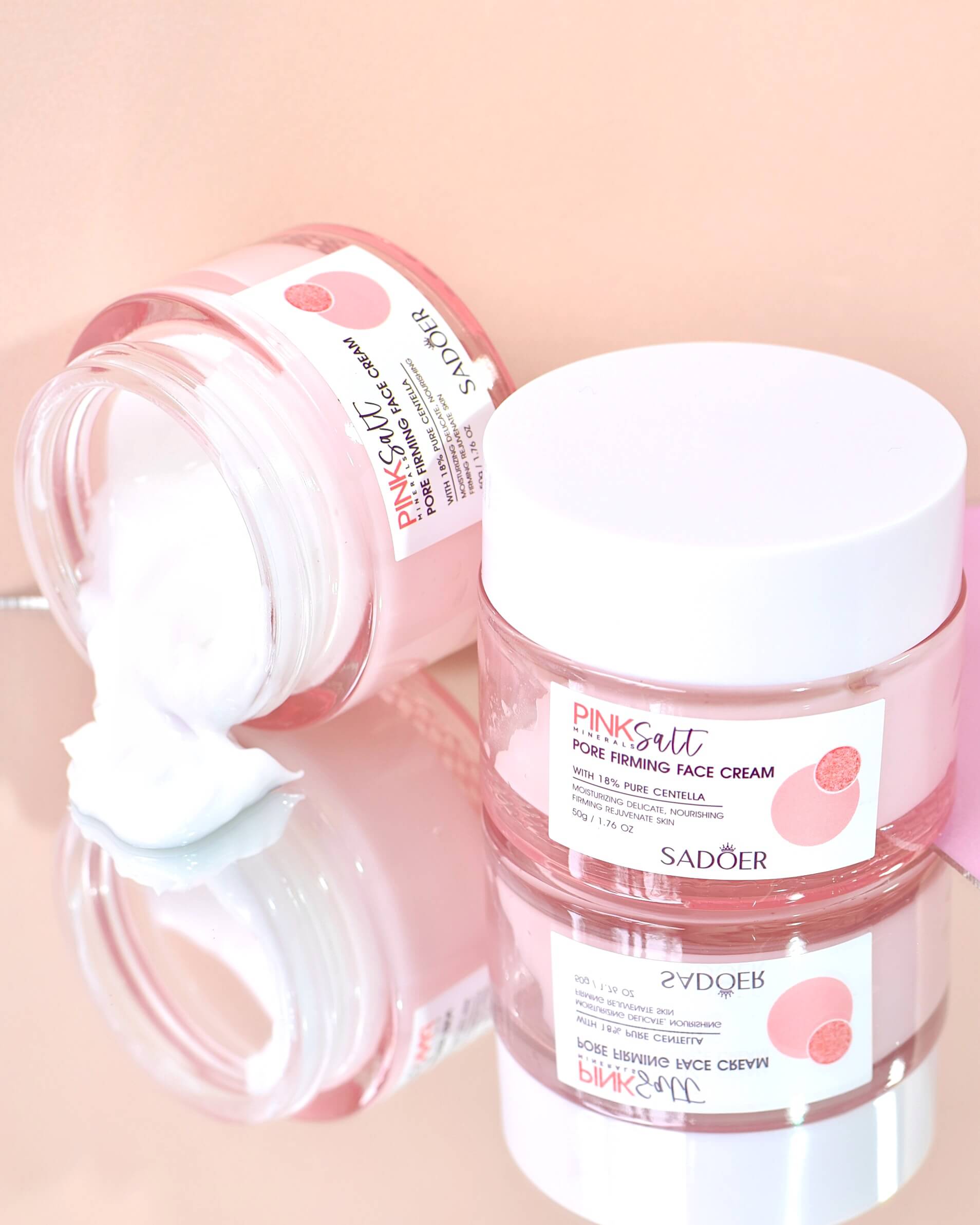 Crema Facial Detox Sal Rosada + Centella 18% Reafirmante & Poros – Sad ...